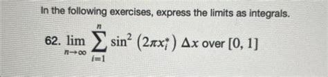 solved with the function given below use the riemann sum