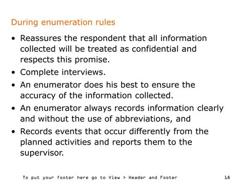 Ppt The Role Of Enumerators In Statistical Data Collection Powerpoint Presentation Id6903112