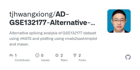 Github Tjhwangxiongad Gse132177 Alternative Splicing Pipeline