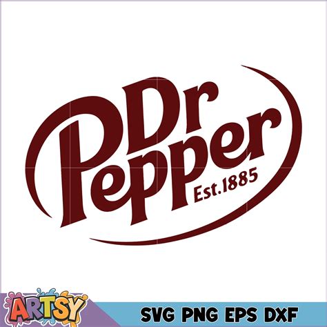 Dr Pepper Logo Svg Vector Graphic Artsysvg