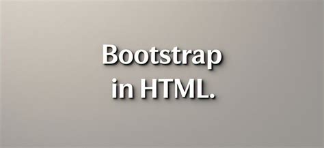 Bootstrap In Html A Beginners Guide Cutehits Blogger Community Platform