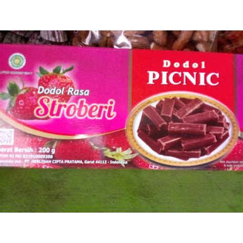 Jual Dodol Picnic 200g Shopee Indonesia