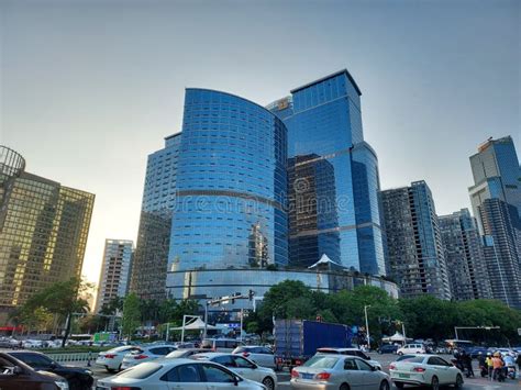 Street In Huizhou City Guangdong Province China Editorial Photography