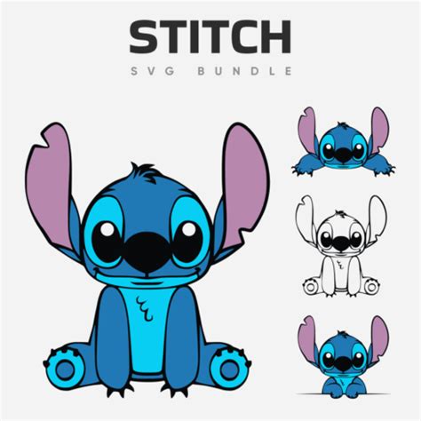 Stitch Svg Bundle Files Masterbundles