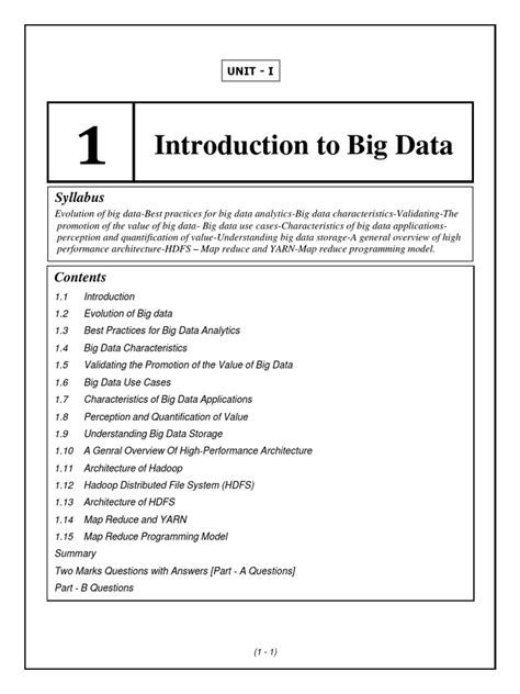 cs8091 big data analytics unit 1 pdf