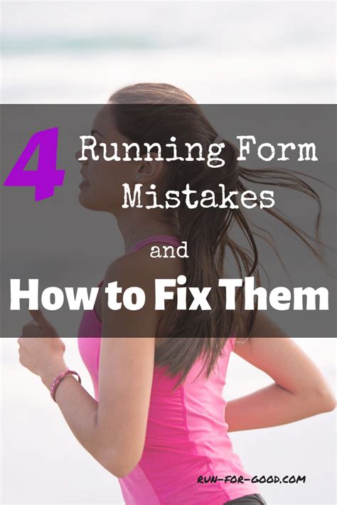 4 running form mistakes and how to fix them artofit
