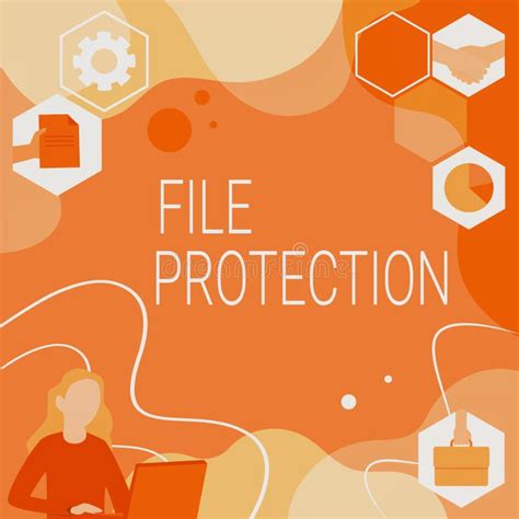 Writing Displaying Text File Protection Concept Meaning Preventing