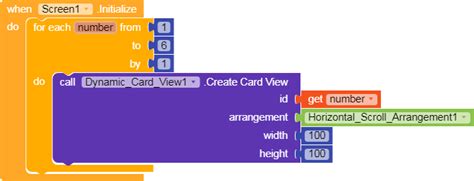 Cara Menggunakan Dynamic Card View Di Kodular Tutorial Blok