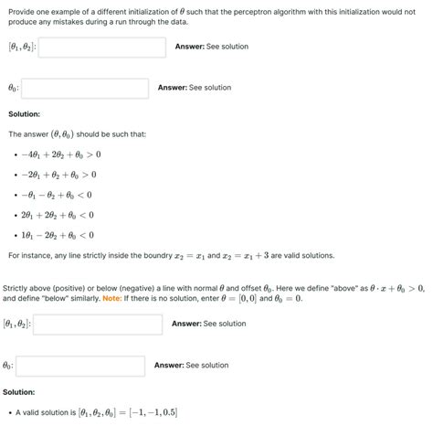 Solved Provide One Example Of A Different Initialization Of