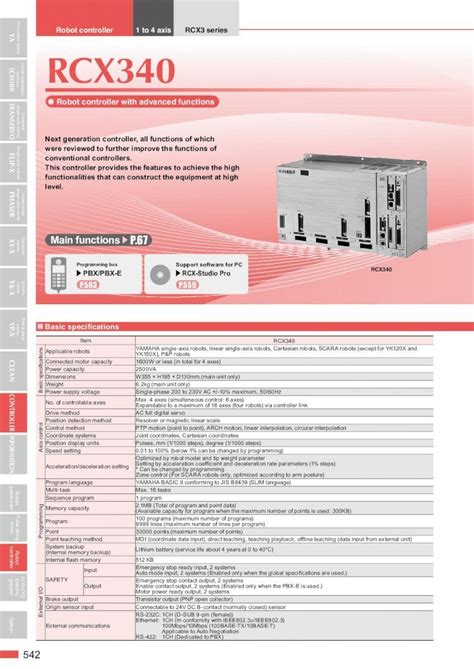Pdf Robot Controller 1 To 4 Axis Rcx3 Series Limasoft · Ivyivy2