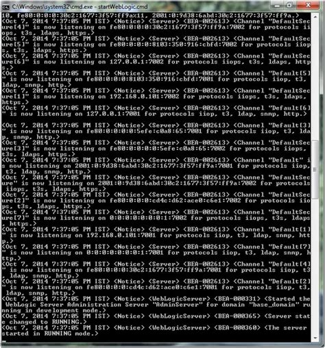 Oracle WebLogic C Installation Steps BenchResources Net