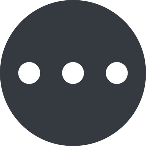 ellipsis icon by friconix fi cwsuxl ellipsis up wide solid circle