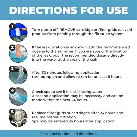 Aquadoc Spa Leak Repair And Hot Tub Leak Sealer Easily Fix A Leak For