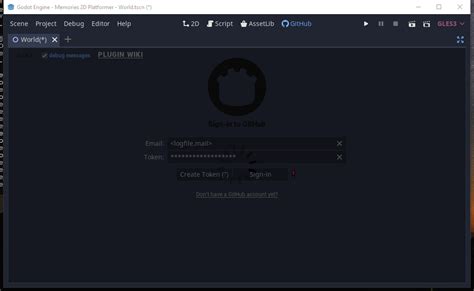 Github Login Infinite Loading · Issue 44 · Fenix Hubgodot Engine