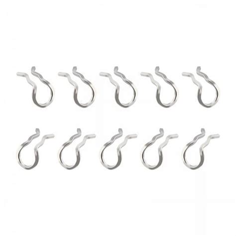 Vsenkes X Pieces Retaining Spring Clips Portable Fixing Snap Spring Clips Walmart Com