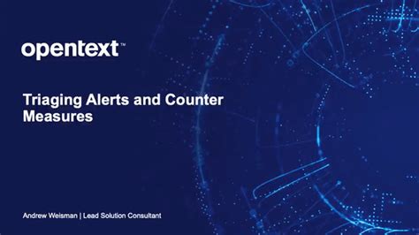 Network Detection And Response Tools Opentext Cybersecurity