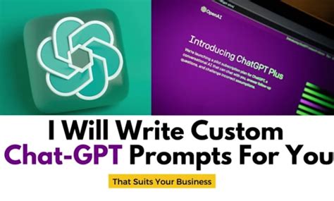 write custom prompts for open ai chat gpt 4 by emailcopy shiv fiverr