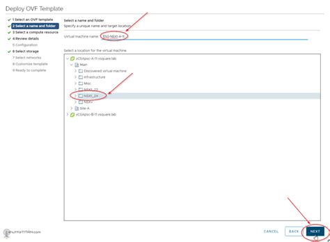 Nsx T Installation Series Step 10 Option 1 Install Nsx T Edge Vm
