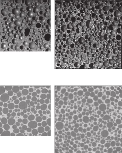 Photographs Of Al Foam Compression Test Specimens Of A Group A And
