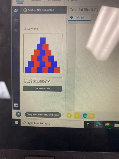 Colorful Block Pyramid Tracy The Turtle Rcodehs