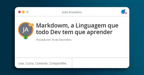 Markdowm A Linguagem Que Todo Dev Tem Que Aprender