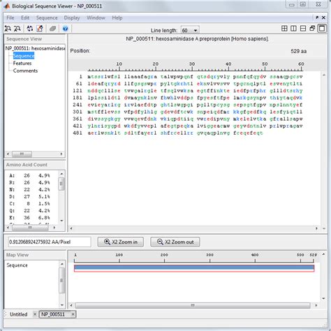 Explore A Protein Sequence Using The Sequence Viewer App Matlab