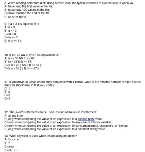 Solved 8 When Reading Data From A File Using A While Loop