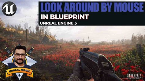 unreal engine 5 beginner look around with mouse input - YouTube