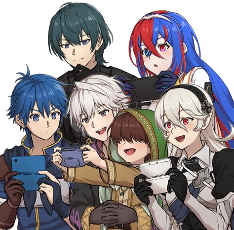 Byleth Corrin Robin Corrin Byleth And More Fire Emblem And More Drawn By Zuzu