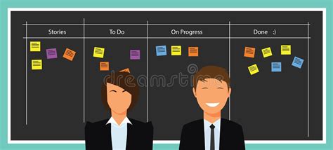 Agile Development Software Methodology, Scrum Diagram and Concept, Icon and Symbol. Team Work ...