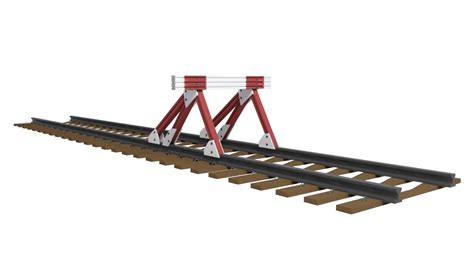 3d Railway Buffer Stop Turbosquid 1942280