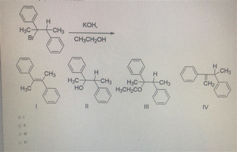 Solved КОН, H3C- CH3 CH3CH2OH CH H3C H3CH2CO | Chegg.com