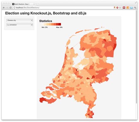 Basics With Knockoutjs Bootstrap And D3js