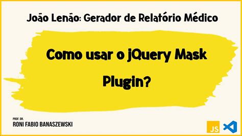 como usar o jquery mask plugin youtube