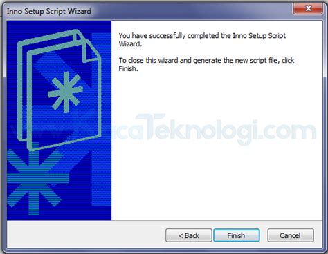 Cara Membuat File Setup Installer Aplikasi Sendiri Exe Dengan Inno Setup Compiler Kaca