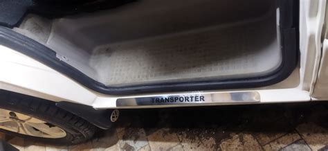 Накладки порогов — Volkswagen Caravelle T4 2 5 л 2000 года стайлинг Drive2