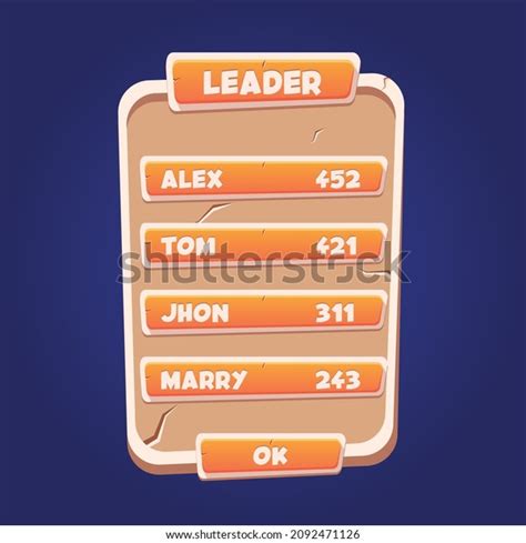 카툰 모바일 앱 Ui 팝업 리더 스톡 벡터로열티 프리 2092471126 Shutterstock