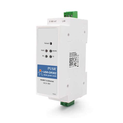 Usr Dr302 Din Rail Modbus Rtu Ethernet To Rs485 Converter Supports