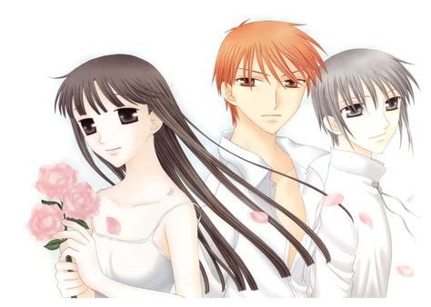 Download Tohru Kyo And Yuki Fruits Basket Anime Fan Art Wallpaper Wallpapers Com