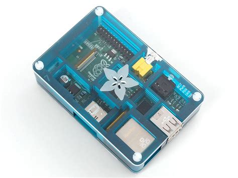 Adafruit Pibow Enclosure For Raspberry Pi Model B Computers Ada1037