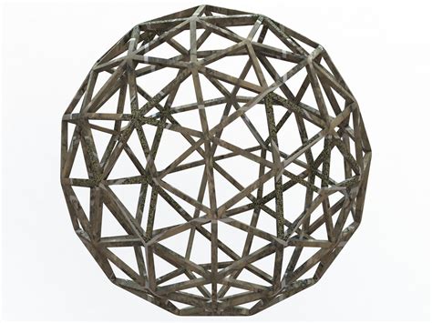 Wireframe Shape Pentakis Snub Dodecahedron Model Turbosquid 2190730