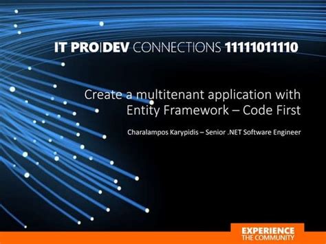 Multi Tenancy With Mvc3 And Entity Framework Ppt