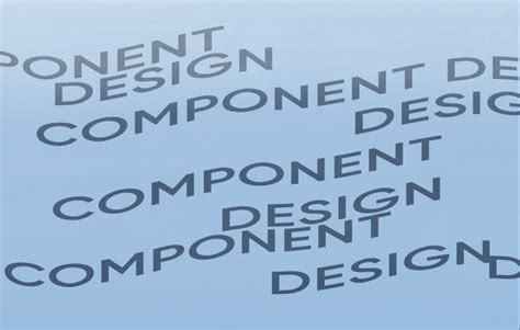 component based web design
