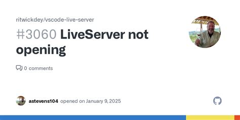 Liveserver Not Opening · Issue 3060 · Ritwickdey Vscode Live Server · Github