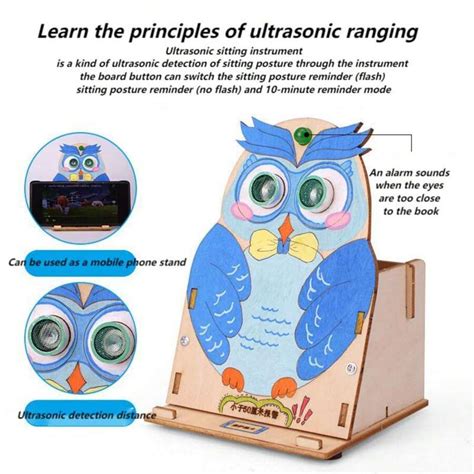 Diy Science Experiment Smart Ultrasonic Induction Posture Corrector