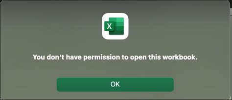 New Version Of Excel Is Having Permission Issues With Opening Some