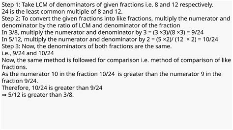Comparing And Ordering Fractions Wps Office Pptx Computing Technology And Computing