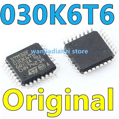 5pcs original stm32f030k6t6 lqfp32 32 bit microprocessor mcu single
