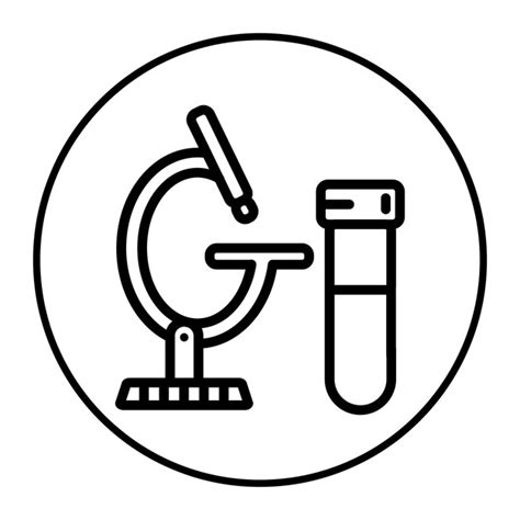 실험실 터 일러스트레이션 프리미엄 벡터