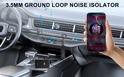Upgraded Ground Loop Noise Isolator Buzzing Noise Filter With 3 5mm Audio Cable For